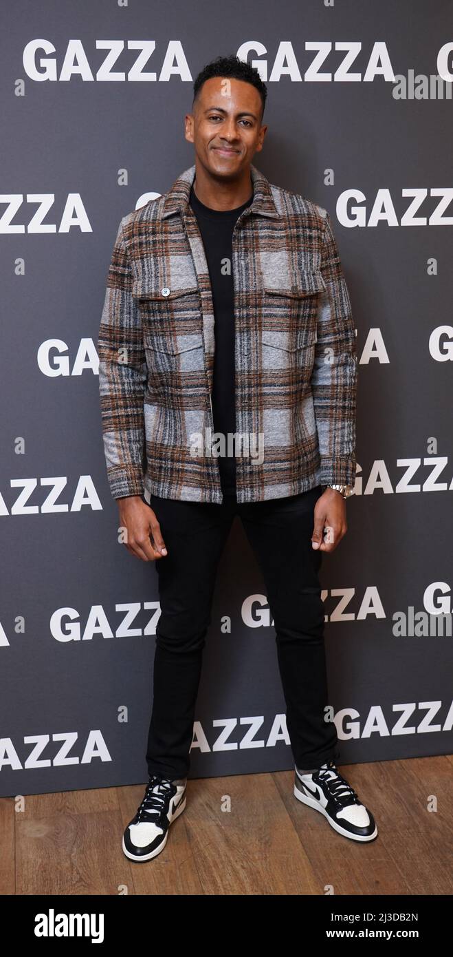Kyle Walker arrives for the world premiere of the BBC documentary Gazza ...