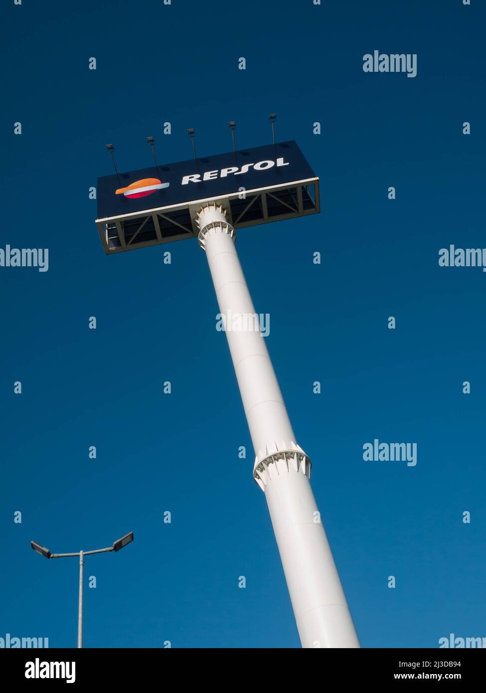 Gas station billboard hi-res stock photography and images - Alamy