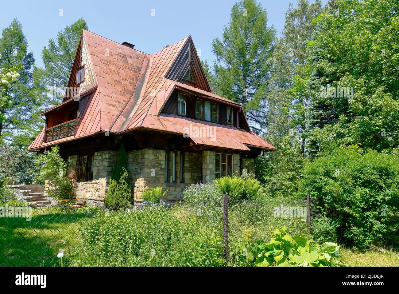 Zakopane style architecture hi-res stock photography and images - Alamy