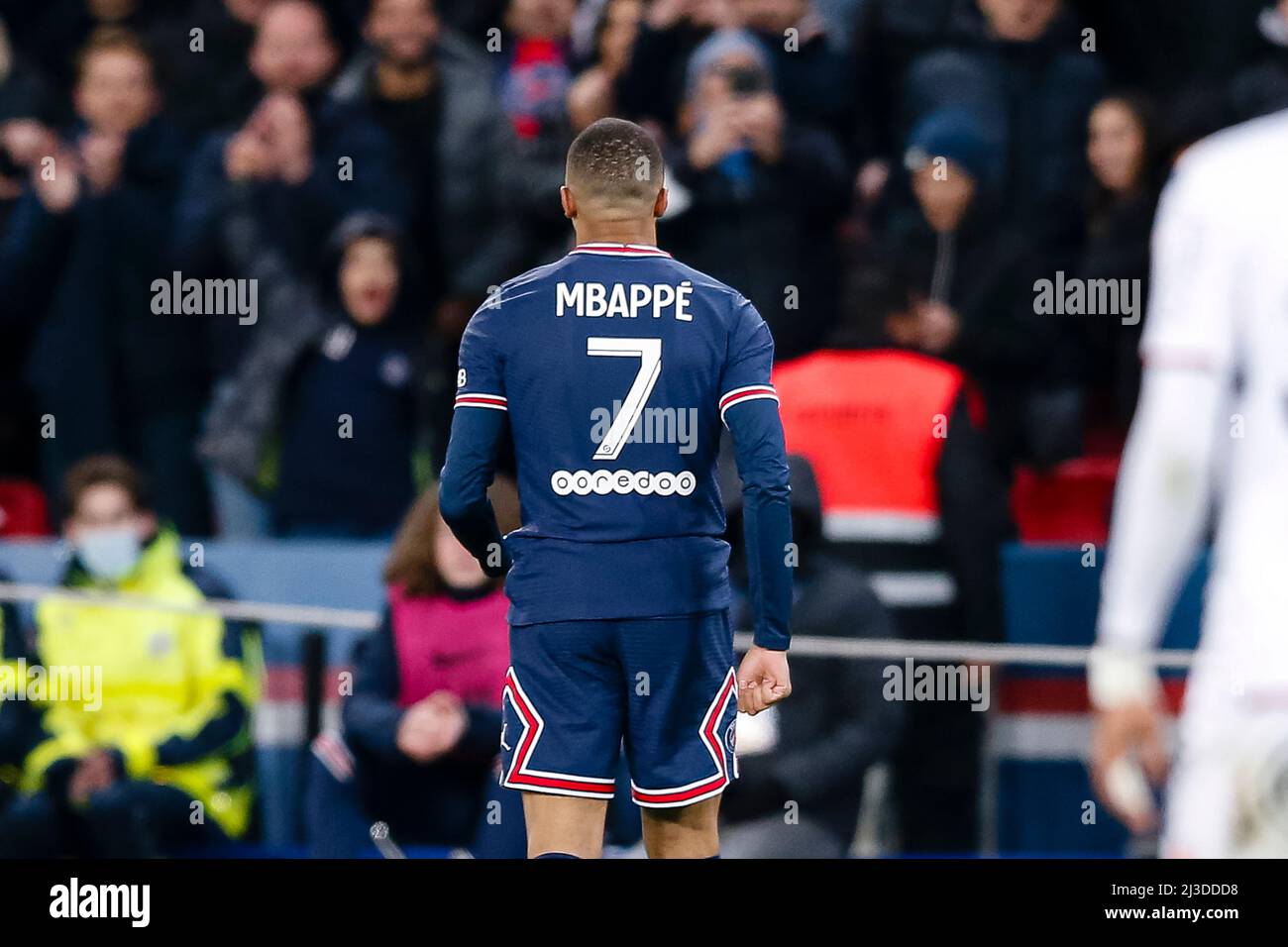 Paris, France - April 03: Kylian Mbappe of Paris Saint Germain ...