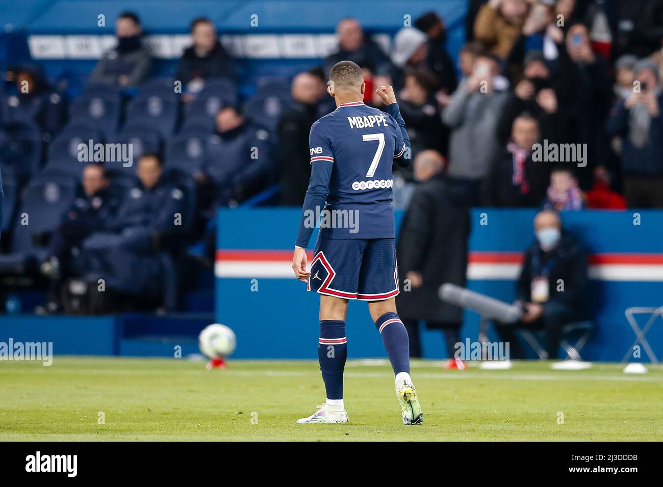 Paris, France - April 03: Kylian Mbappe of Paris Saint Germain ...