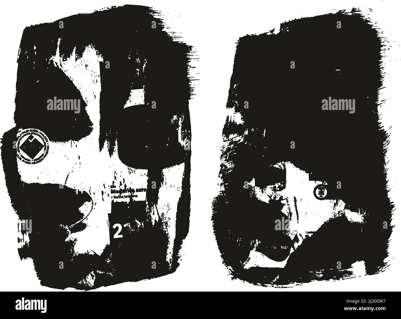 Ripped & Torn Paper Background Grunge Punk Style High Detail Abstract ... Ripped & Torn Paper Background Grunge Punk Style High Detail Abstract ...