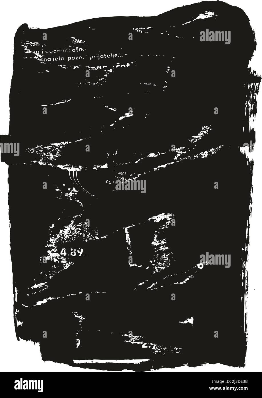 Ripped & Torn Paper Background Grunge Punk Style High Detail Abstract ...