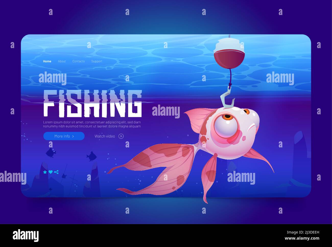 Fishe eye view Stock Vector Images - Alamy