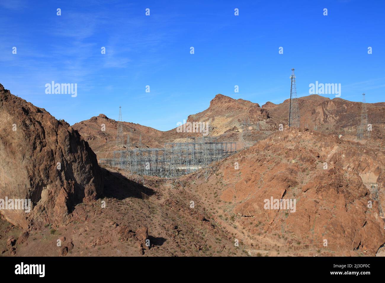 Power Substation and Power Transmission Lines in Arizona & Nevada ...