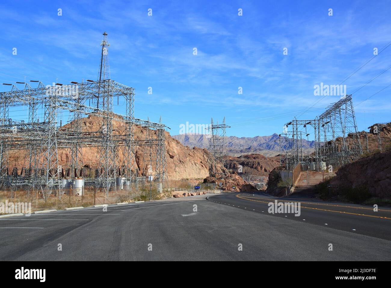 Power Substation and Power Transmission Lines in Arizona & Nevada ...