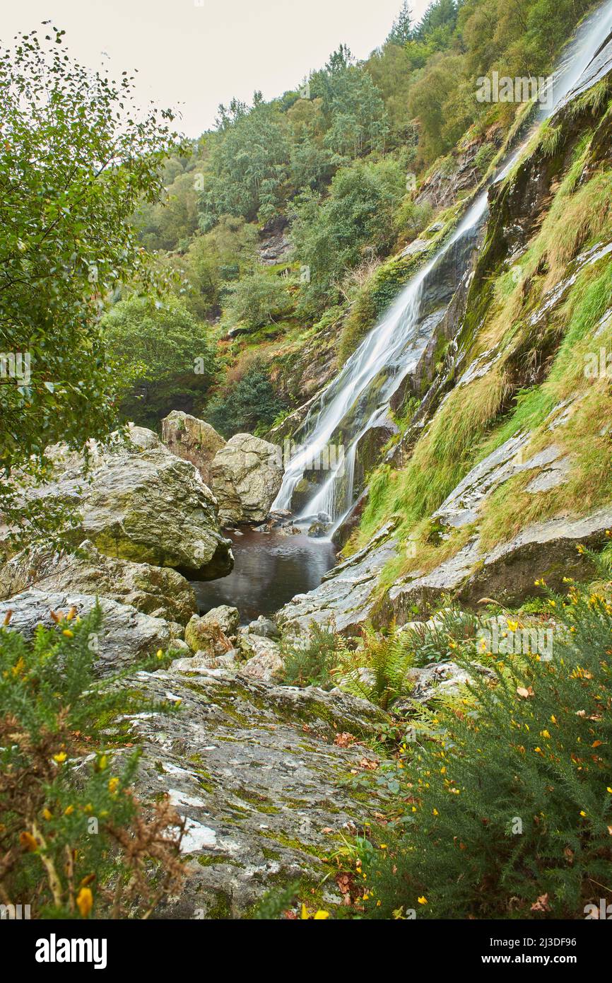 Wicklow mountain waterfalls hi-res stock photography and images - Alamy