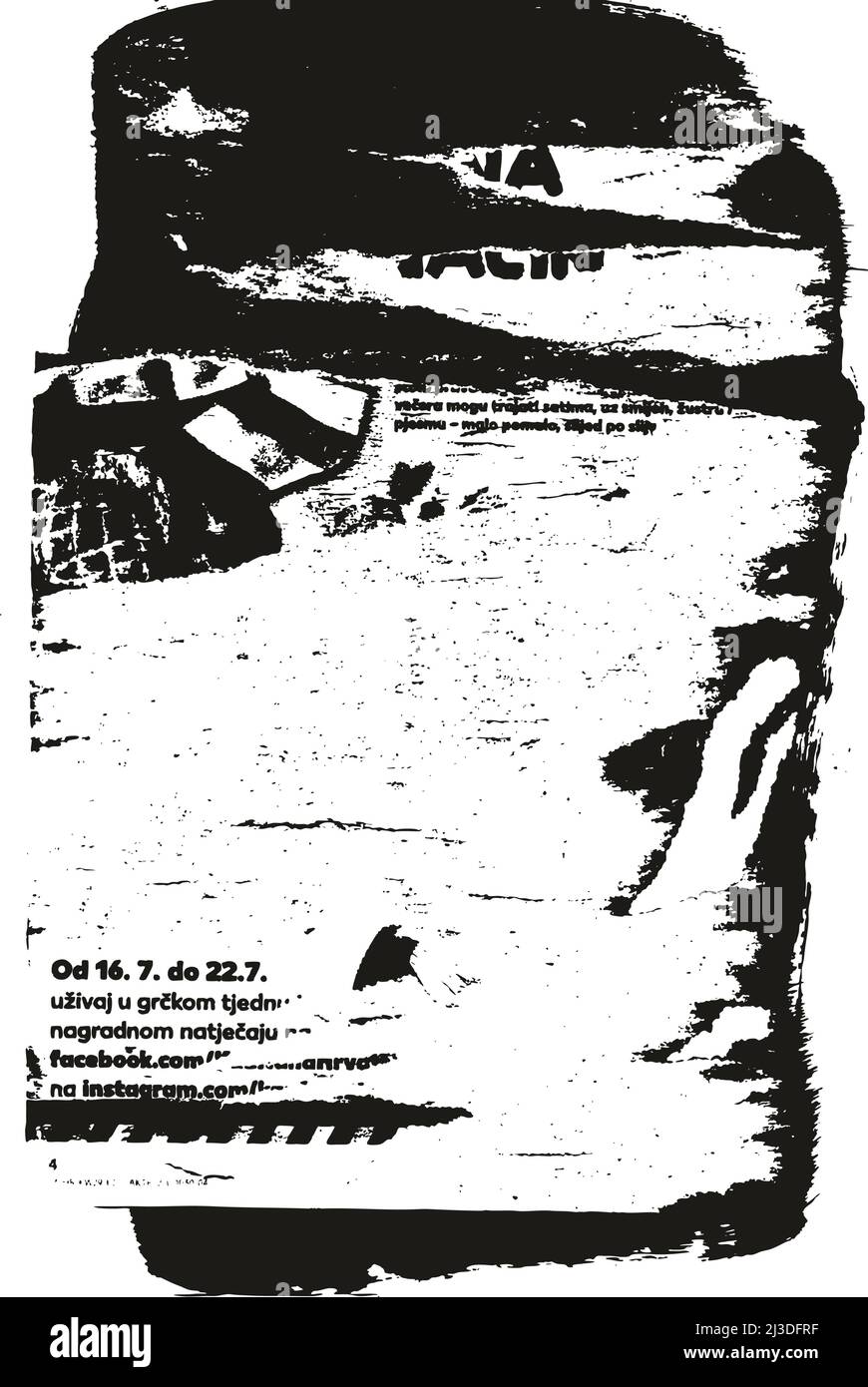 Ripped & Torn Paper Background Grunge Punk Style High Detail Abstract ...