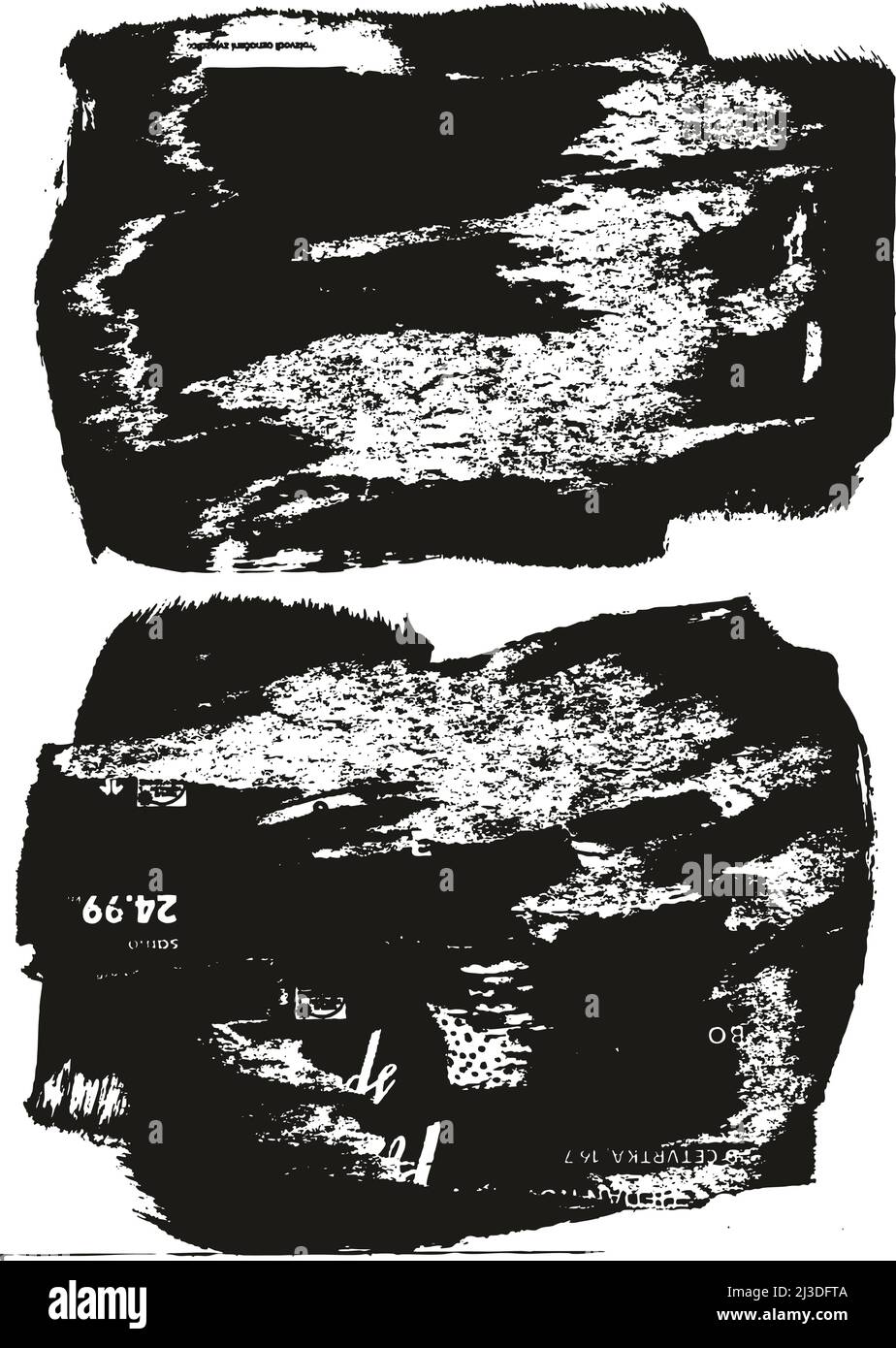 Ripped & Torn Paper Background Grunge Punk Style High Detail Abstract ...