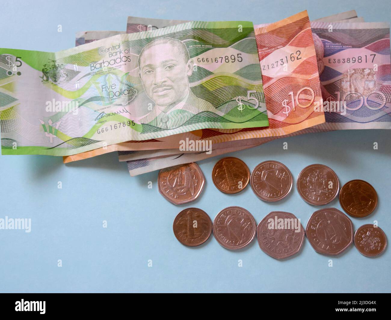 Barbados dollar money currency hi-res stock photography and images - Alamy