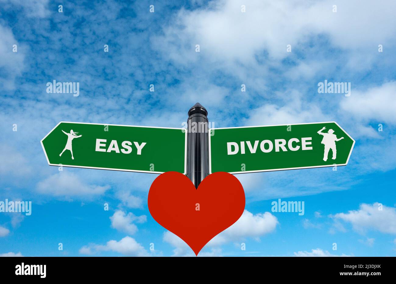 Concept divorce hi-res stock photography and images - Alamy