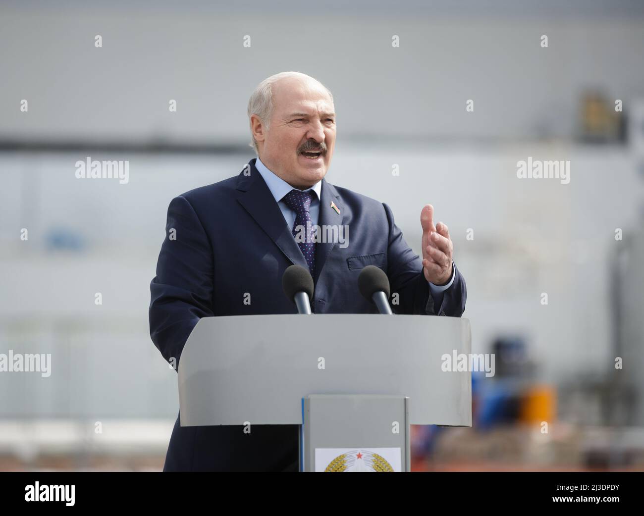 President of Belarus Alexander Lukashenko. The self-proclaimed ...