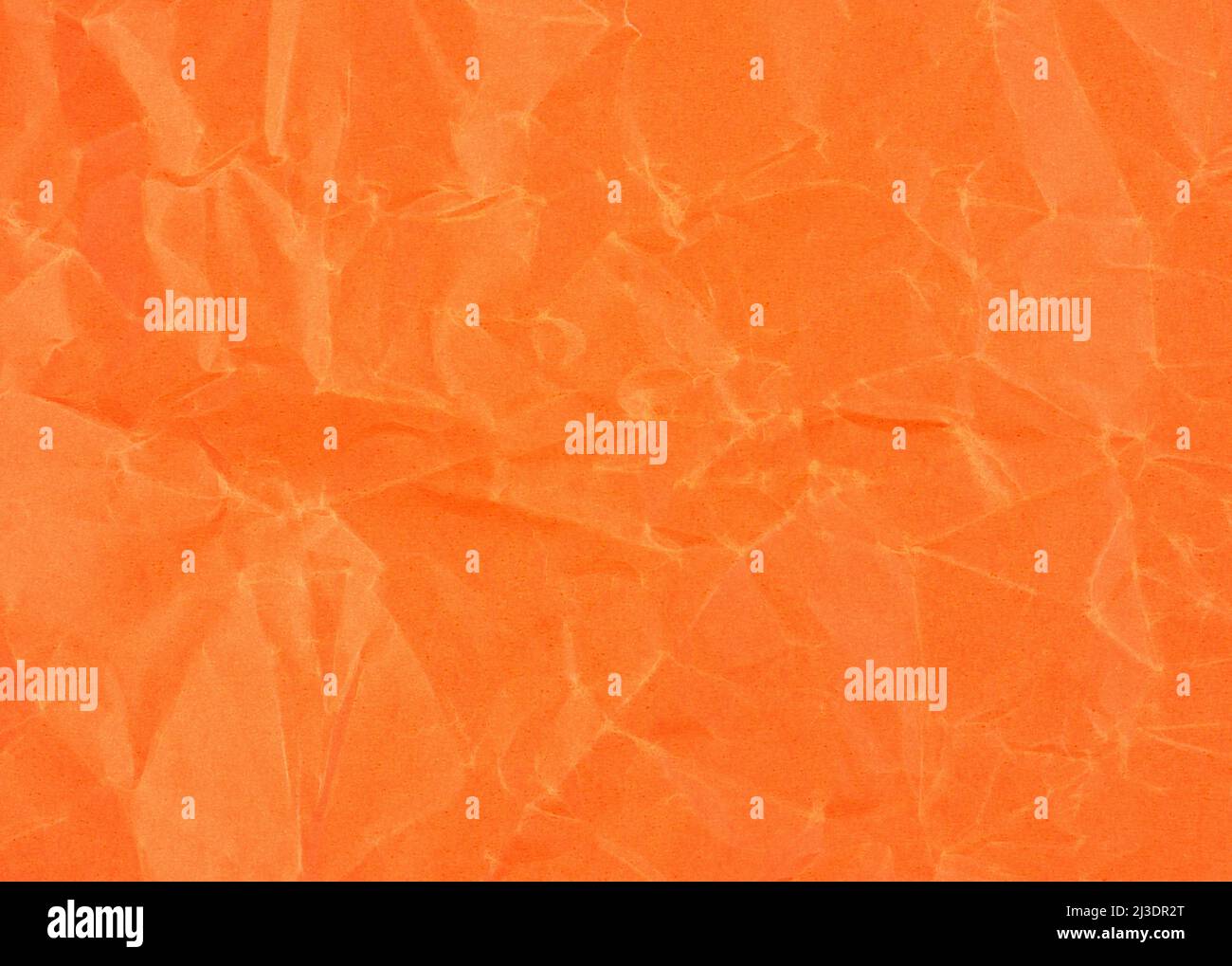Wrinkled sheet of orange paper. Textured backdrop Stock Photo - Alamy