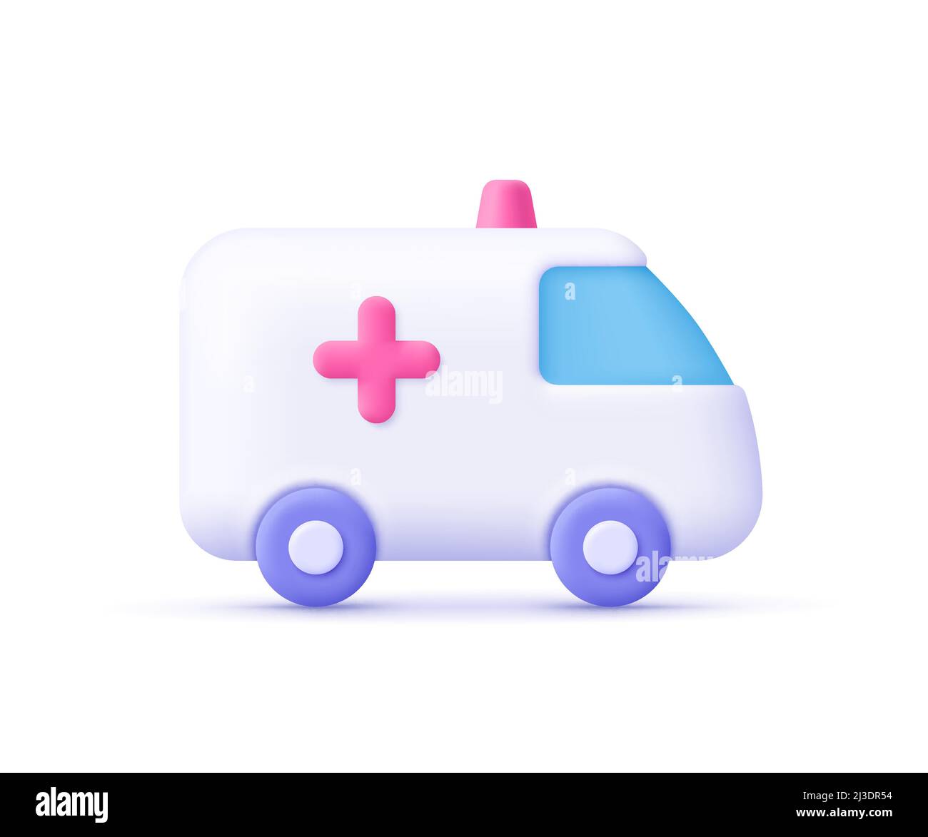 White ambulance car, medical van. Medical rescue service, healthcare ...