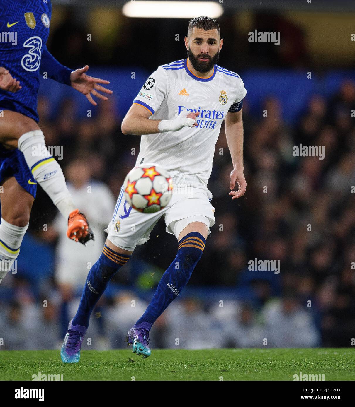 Benzema chelsea stamford bridge hi-res stock photography and images - Alamy