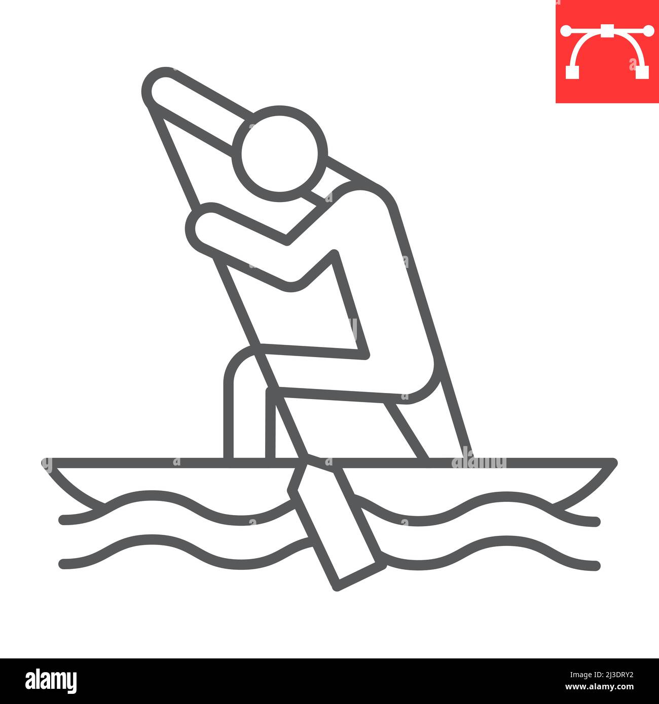 Canoe Sprint Icon