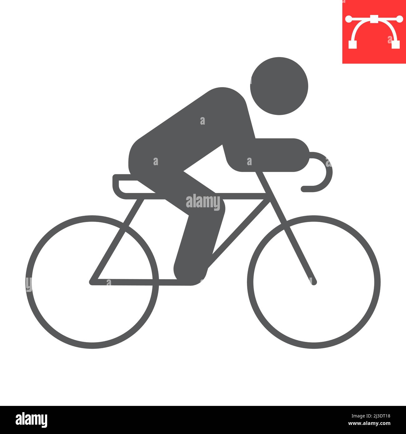 Cycling path sign Stock Vector Images - Alamy