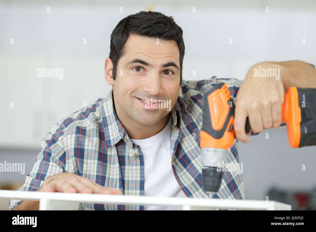 Man drilling ground hi-res stock photography and images - Alamy