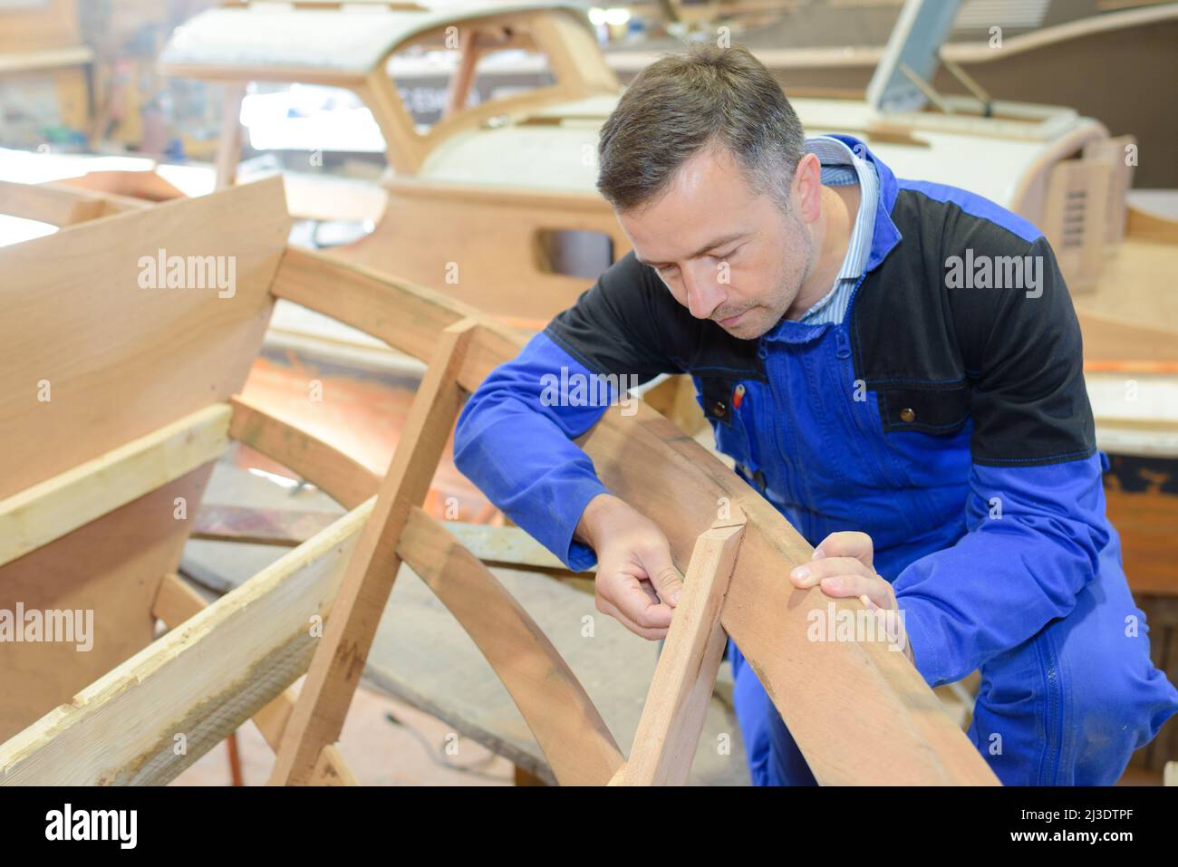 a carpenter is at work Stock Photo - Alamy