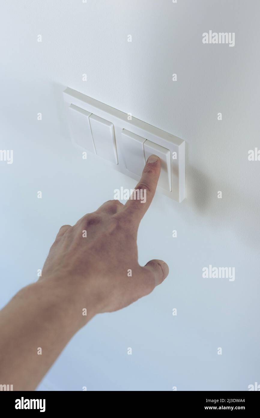 Electricity household switch hi-res stock photography and images - Alamy
