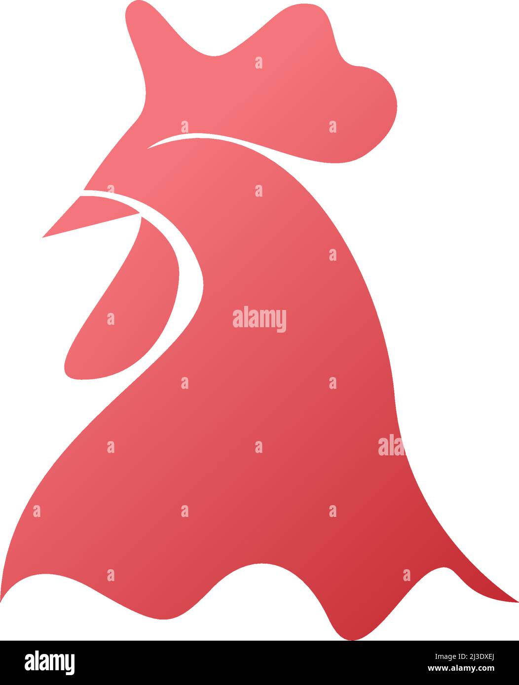 Chicken animal icon logo design illustration template Stock Vector ...