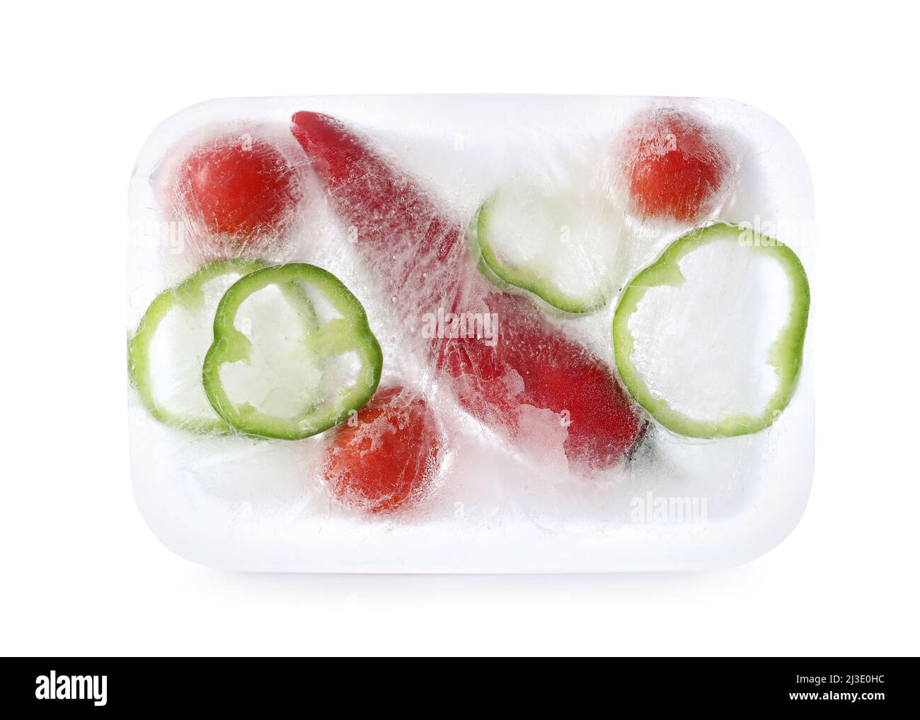 Deep frozen in ice cubes hi-res stock photography and images - Alamy