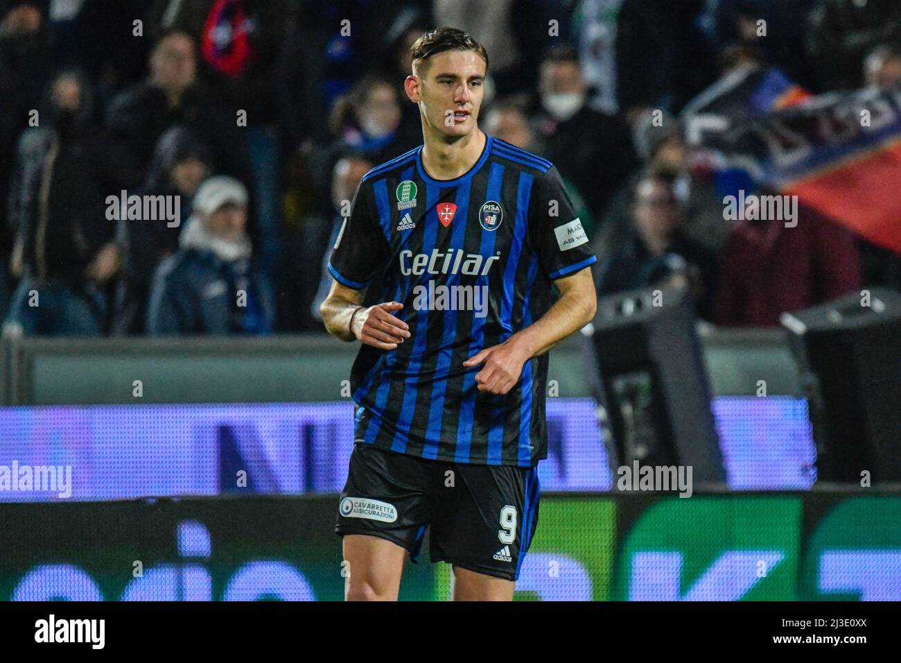 Arena Garibaldi, Pisa, Italy, April 06, 2022, Lorenzo Lucca (Pisa ...