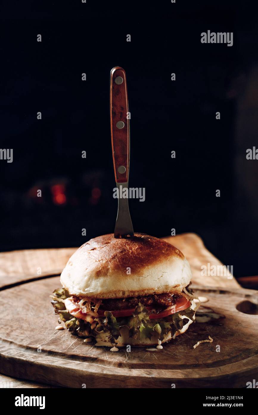 Hamburger stand hi-res stock photography and images - Alamy