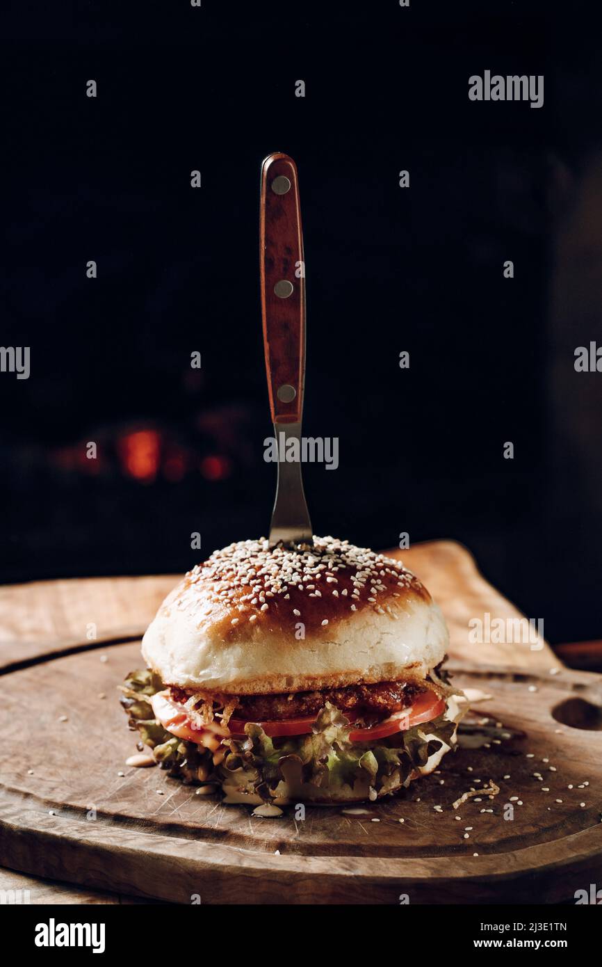 Hamburger stand hi-res stock photography and images - Alamy