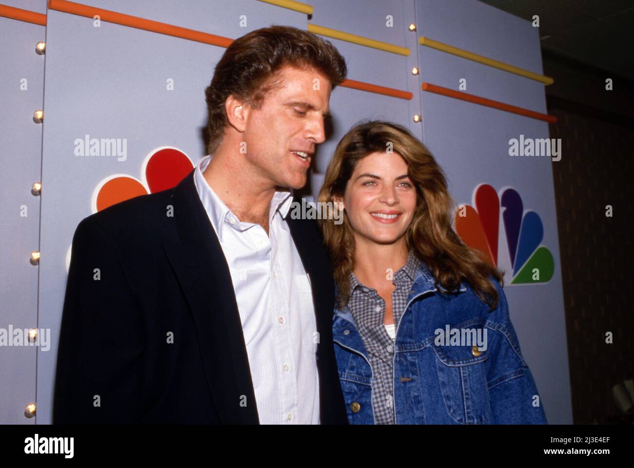 Kirstie Alley and Ted Danson Circa 1980's Credit: Ralph Dominguez ...
