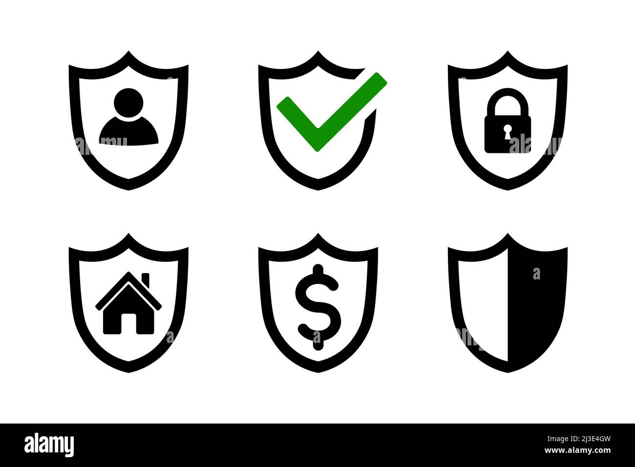 Secure login symbols Stock Vector Images - Alamy