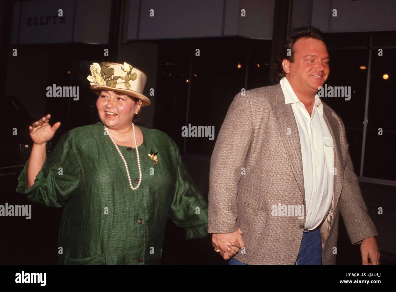 Rseanne Barr and Tom Arnold Circa 1980's Credit: Ralph Dominguez ...