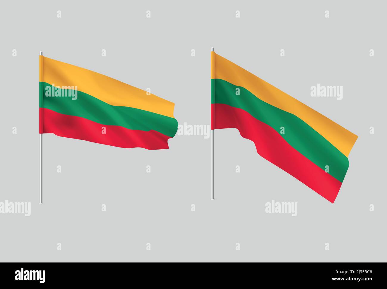 Lithuanian flags hi-res stock photography and images - Alamy