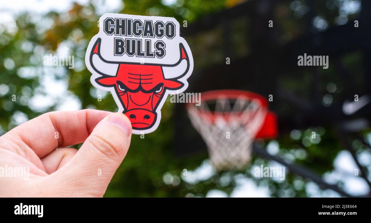 Chicago bulls logo hi-res stock photography and images - Alamy