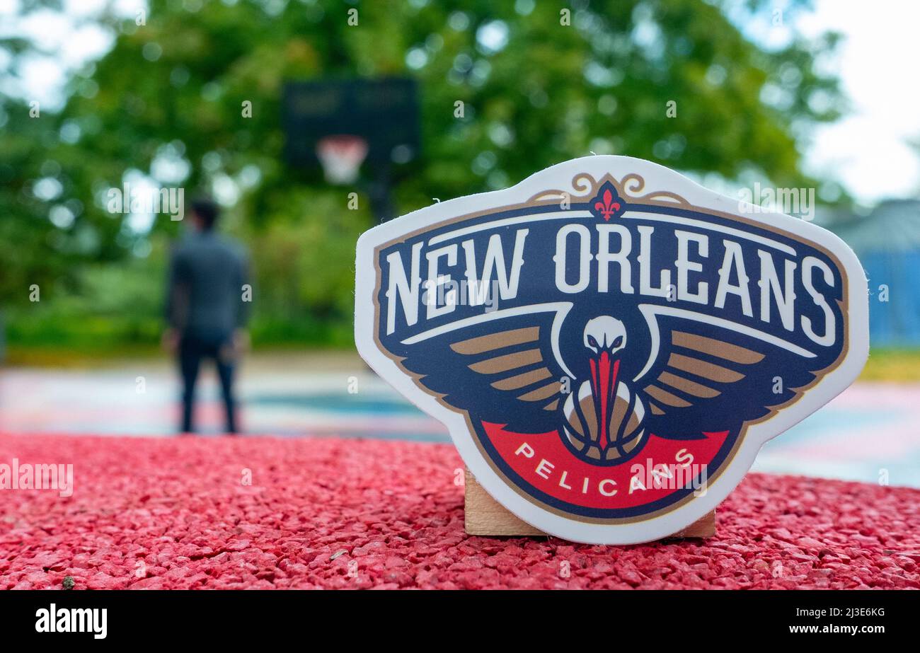 New orleans pelicans logo hi-res stock photography and images - Alamy