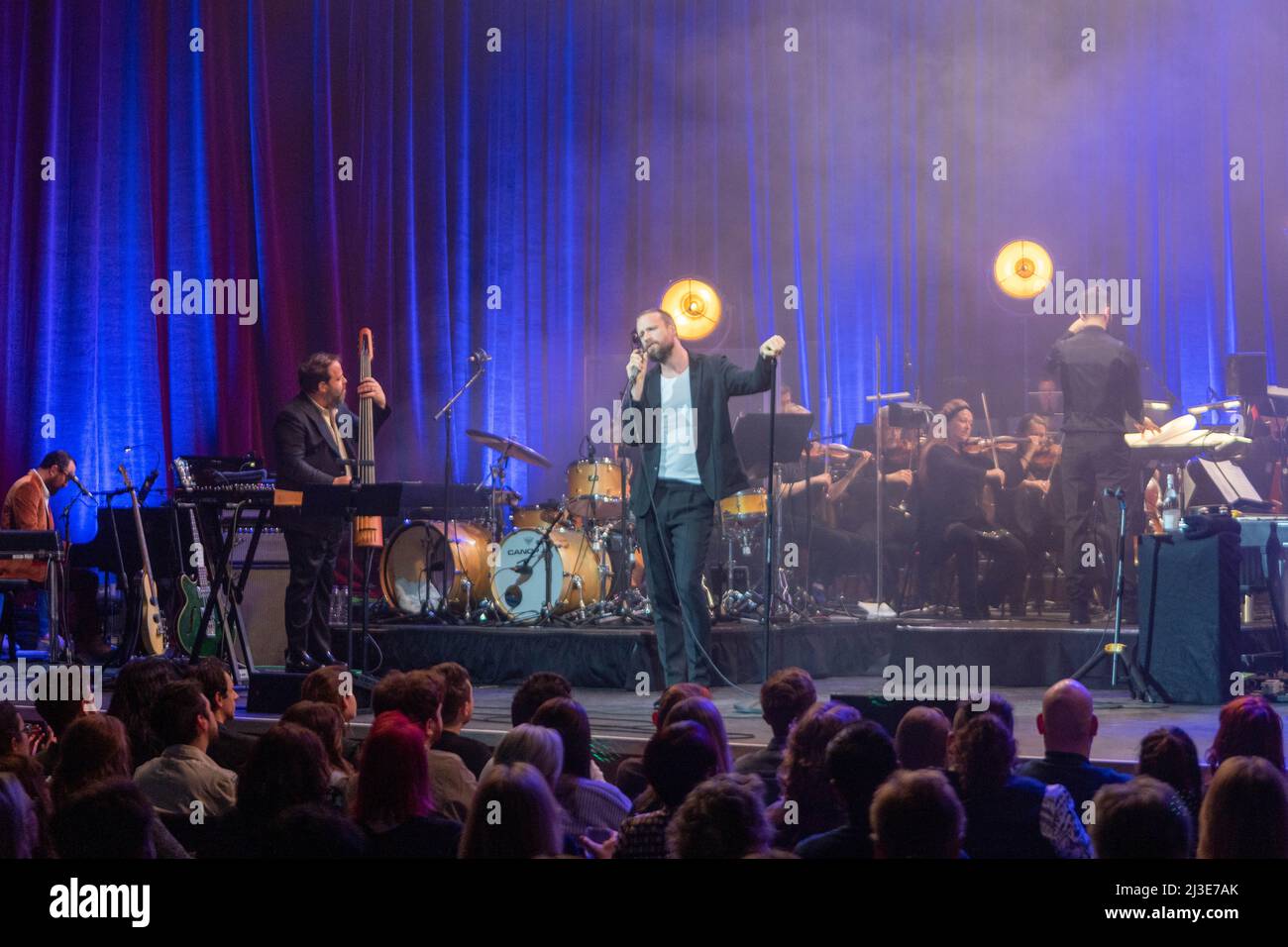 London, UK. April 7th, 2022. Father John Misty performing live on stage ...