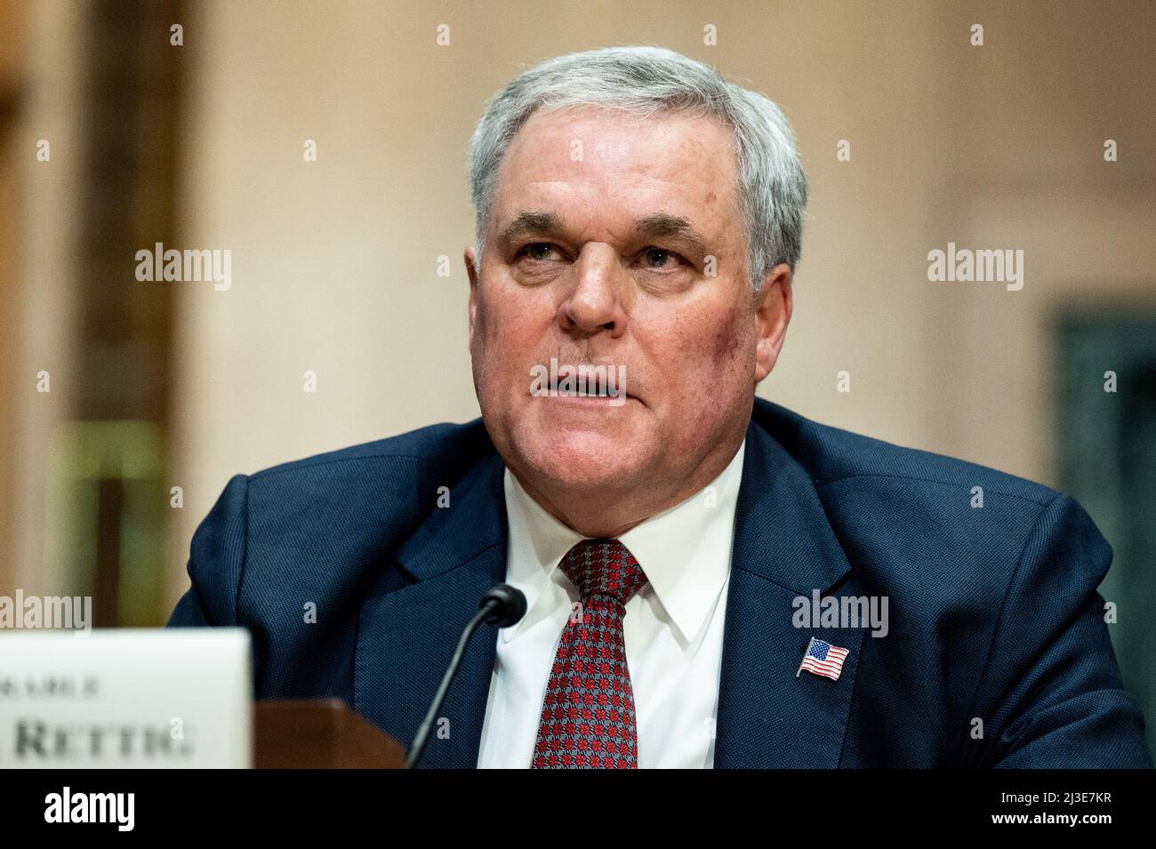 Washington, United States. 07th Apr, 2022. Charles Rettig, Commissioner ...