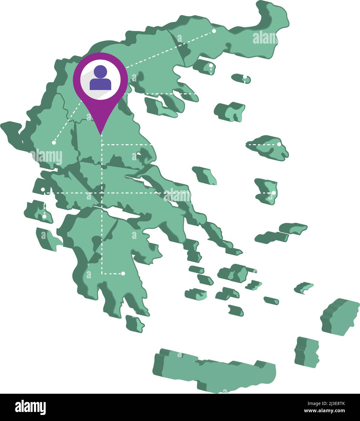 Navigation greece Cut Out Stock Images & Pictures - Alamy