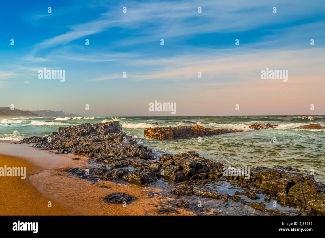 Pristine and natural Salt rock tidal pool in Dolphin coast Ballito ...