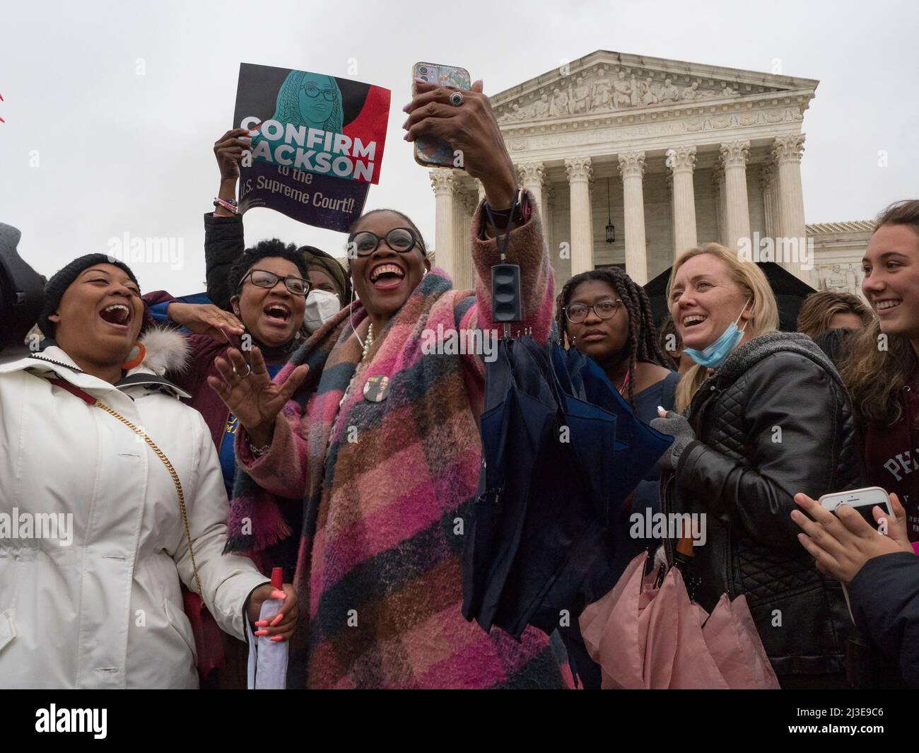 April 7, 2022, Washington, District of Columbia, USA: Nicole Tinson ...