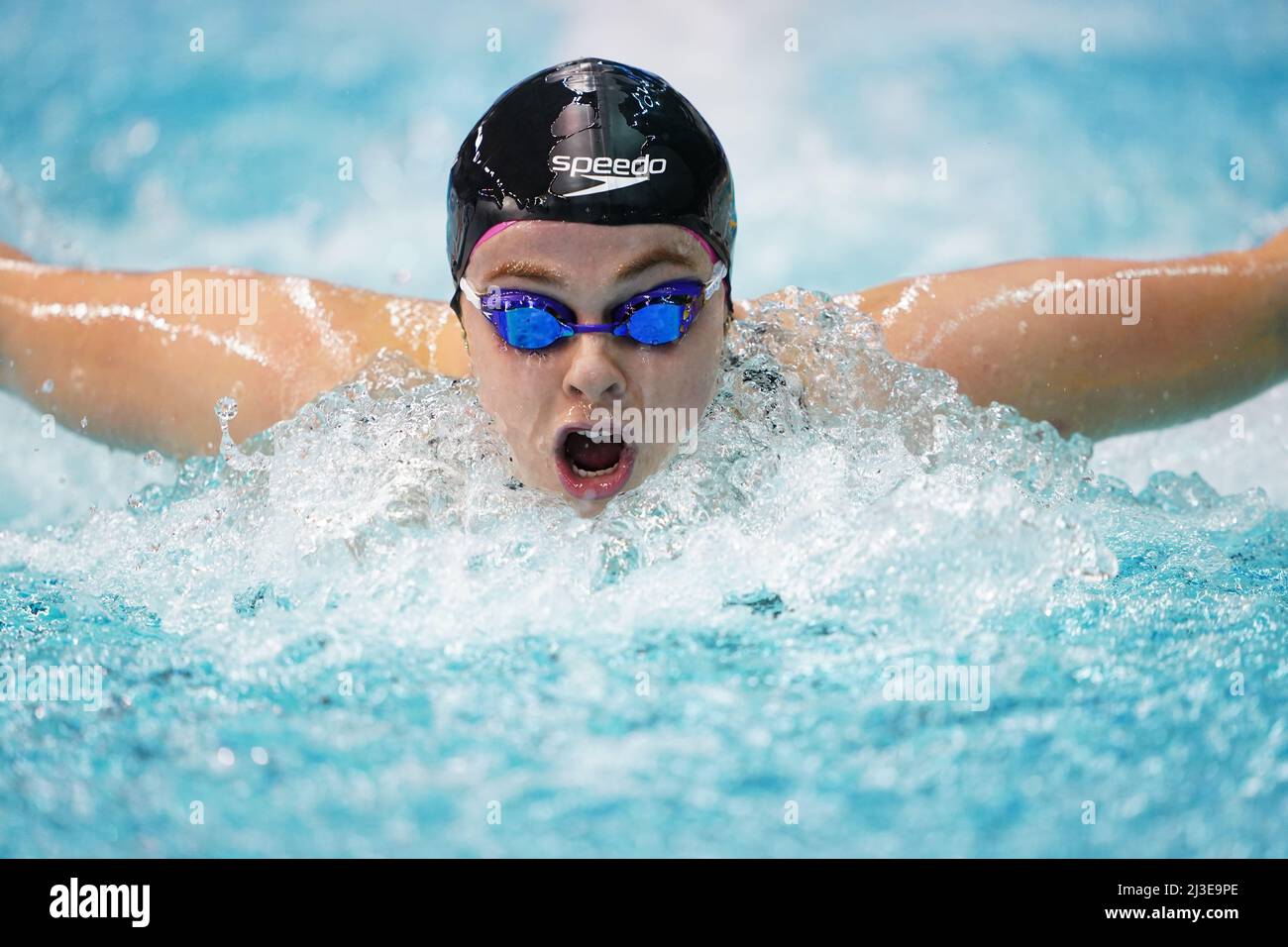 Bath NC's Holly Hibbott in action during the Women's 200m Freestyle ...
