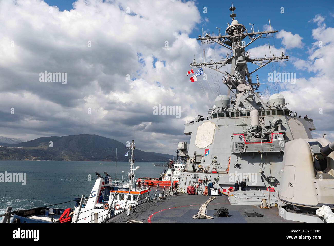 Port of souda bay hi-res stock photography and images - Alamy