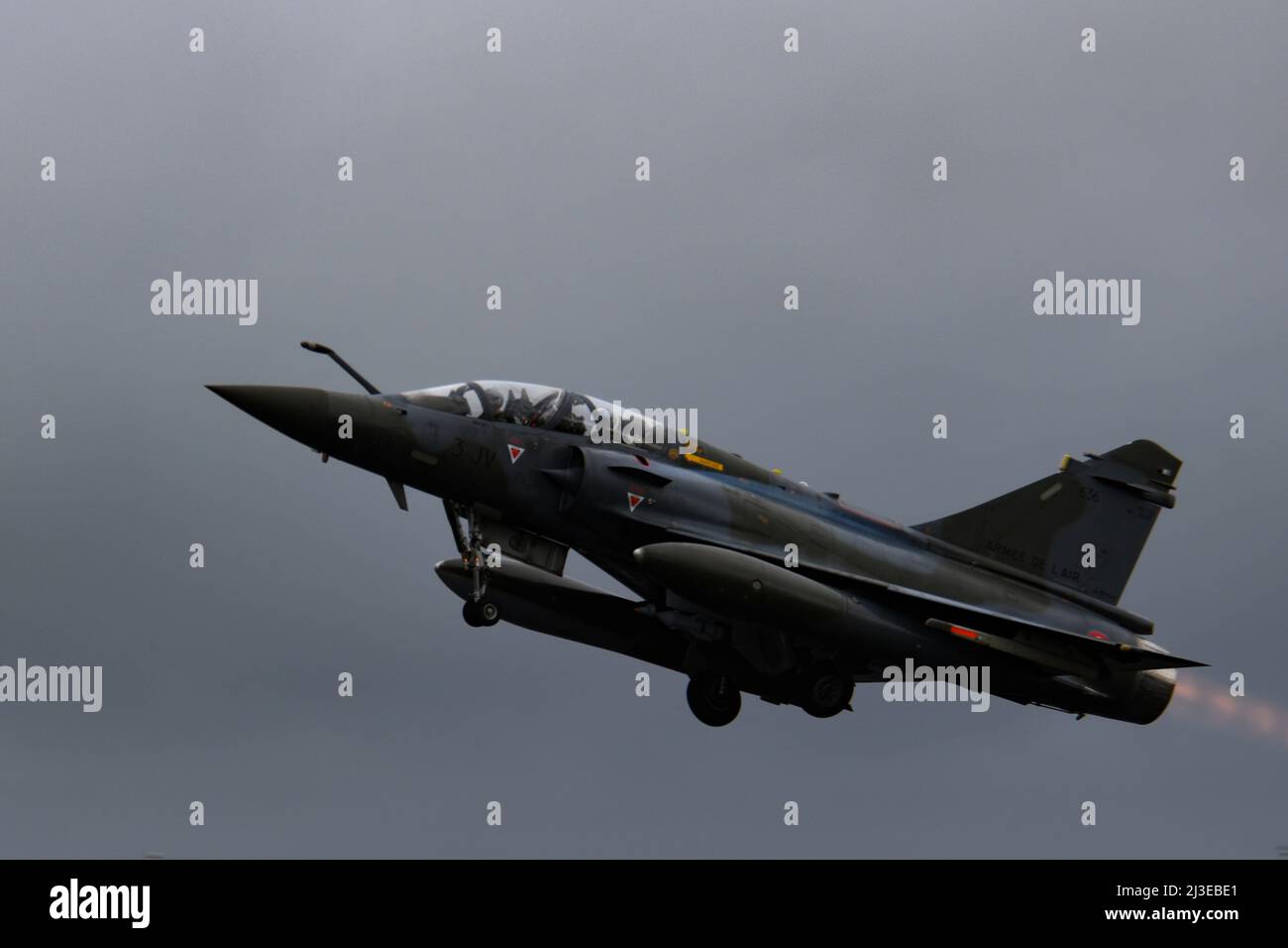 A French air force Rafale takes off during Frisian Flag 22 at ...
