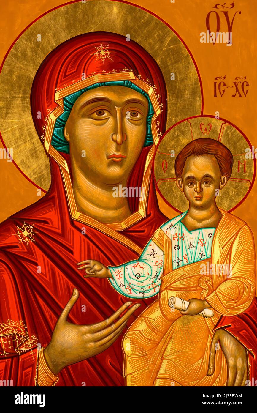 Religious Icons Of Mary