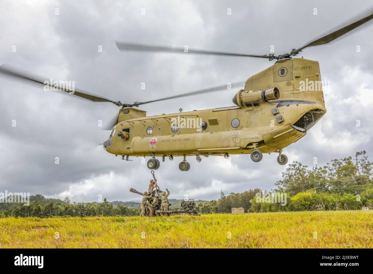 487th field artillery hi-res stock photography and images - Alamy