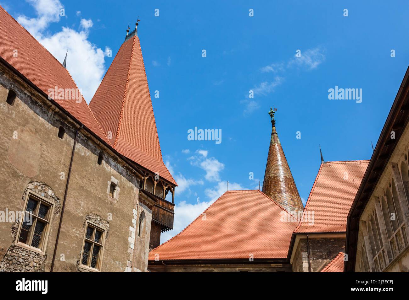 Corvin Castle, Hunyad Castle or Castelul Corvinilor is a gothic castle ...
