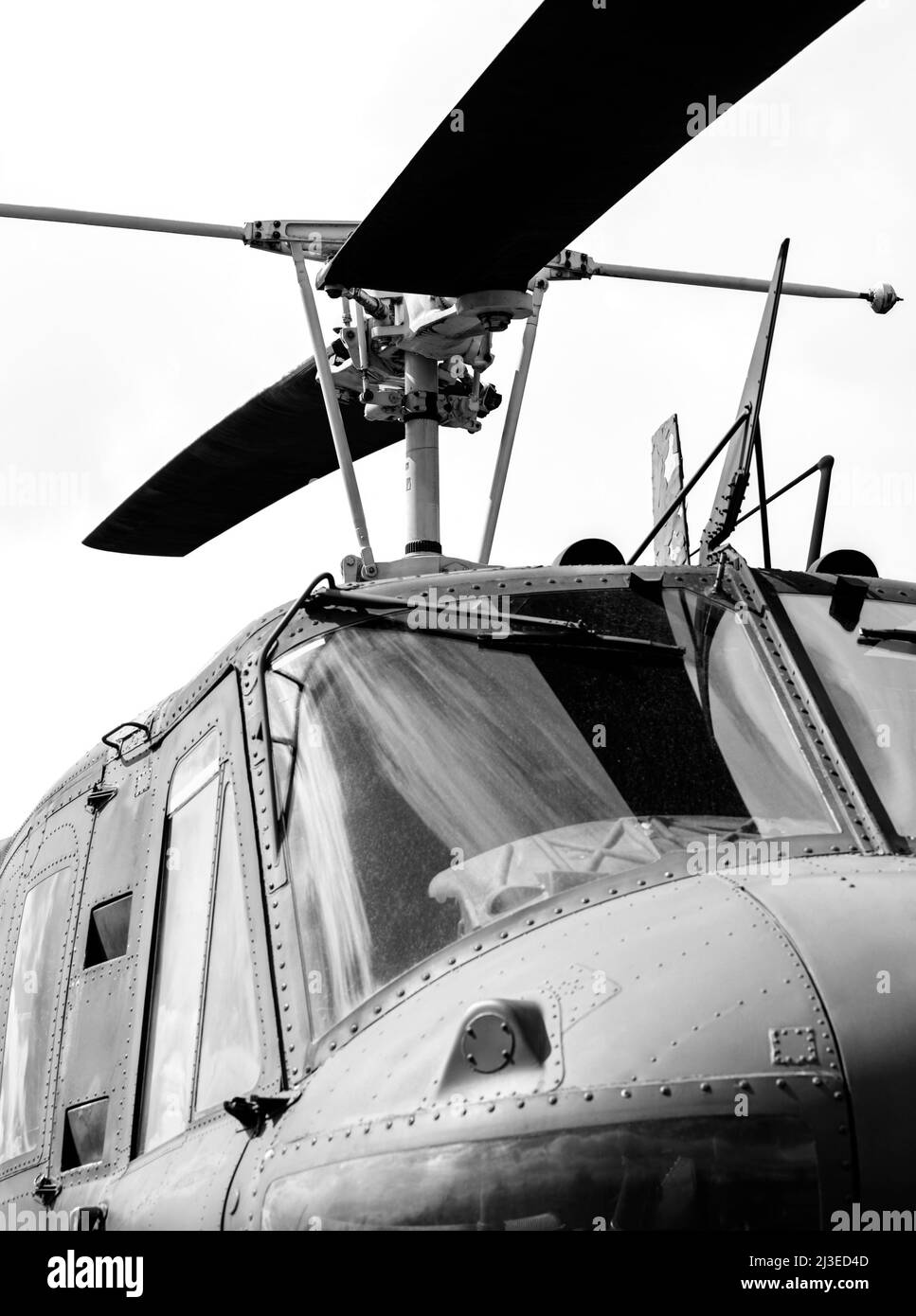 Huey helicopter engine hi-res stock photography and images - Alamy