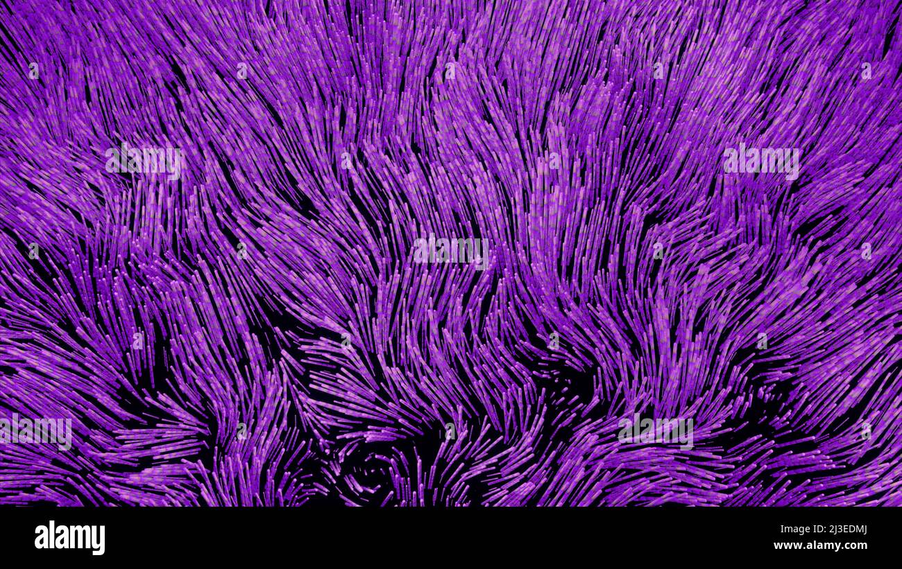 Abstract alien unusual organism in motion, seamless loop. Design ...