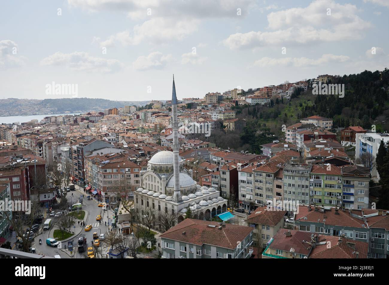 Aerial view mosque in istanbul hi-res stock photography and images - Alamy