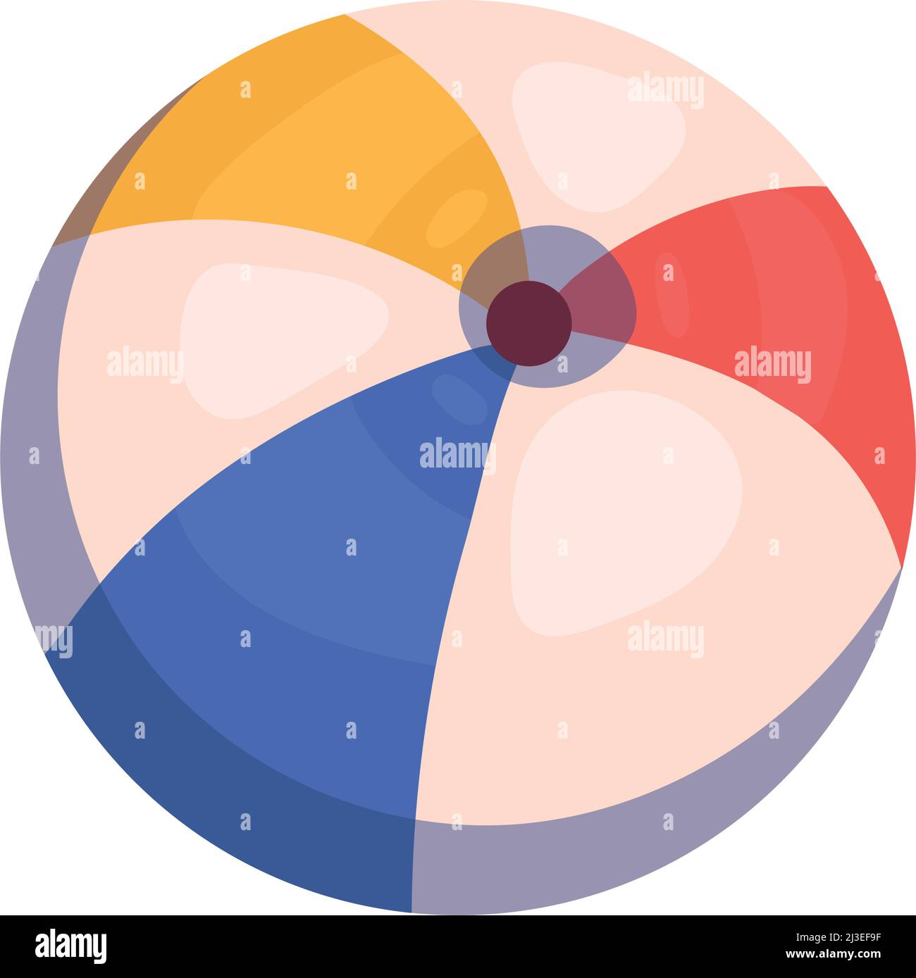 beach ball toy Stock Vector Image & Art - Alamy